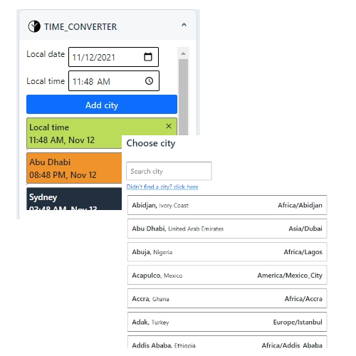 Time Converter Freshdesk App